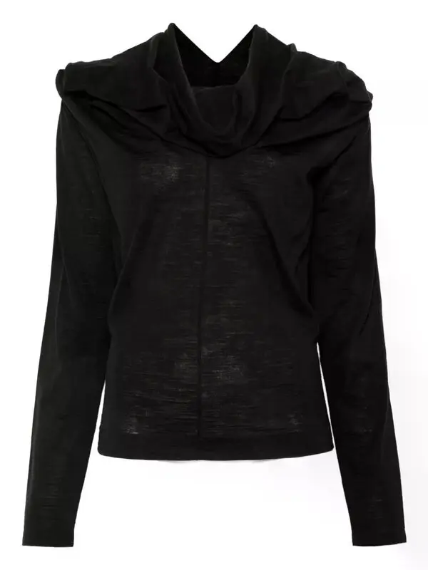 MAISON MARGIELA Hooded Long-sleeve Jumper
