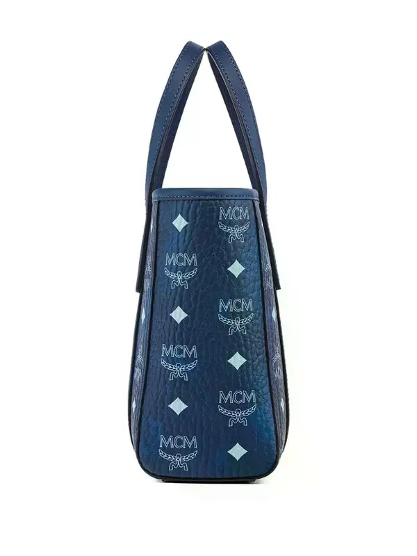 Mcm Toni Mini Tote Bag - Blue
