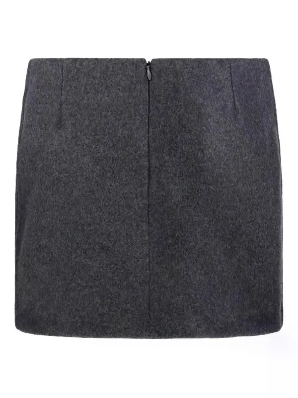 Sportmax Darted Wool Skirt