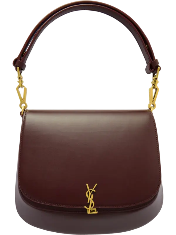 Saint Laurent Voltaire Top Handle Mini Leather Tote