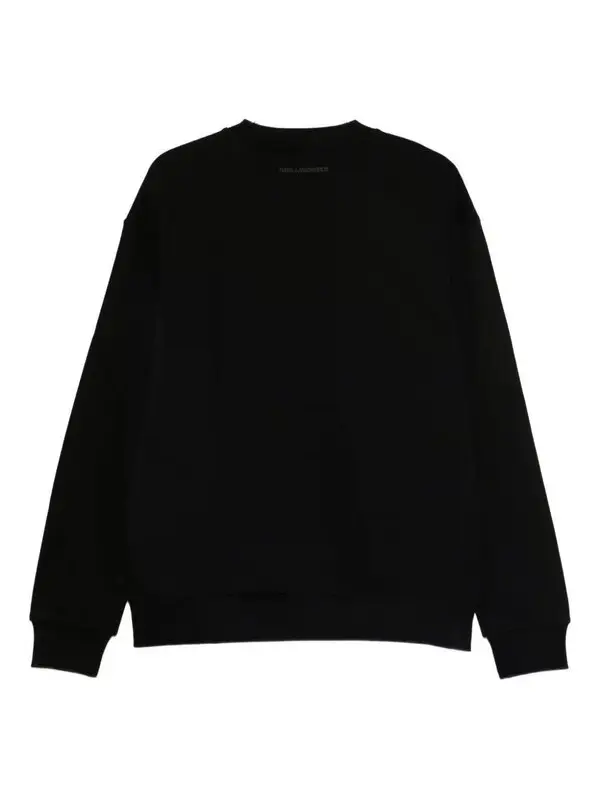 Karl Lagerfeld Logo-embroidered Cotton Sweatshirt