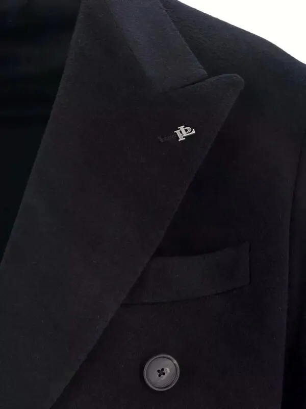 Tagliatore Double-breasted Patch-pocket Coat