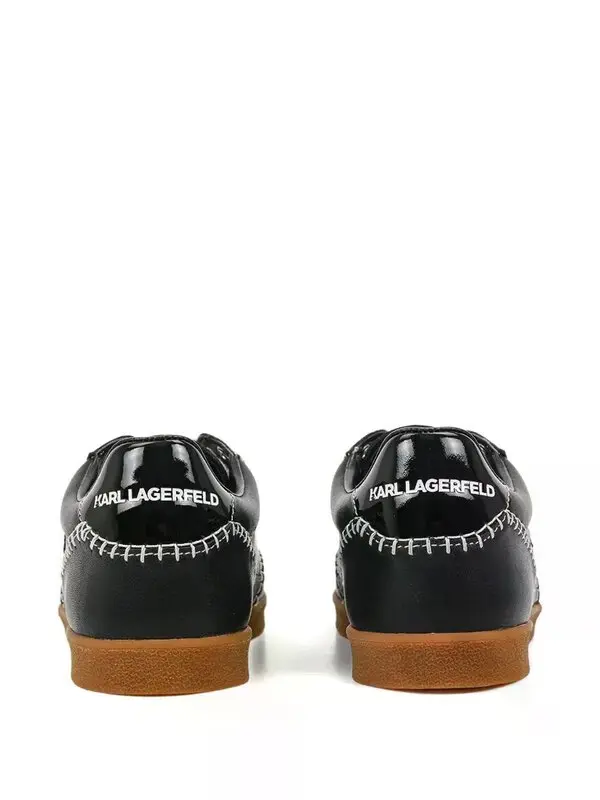 Karl Lagerfeld Signature-stitching Trainers