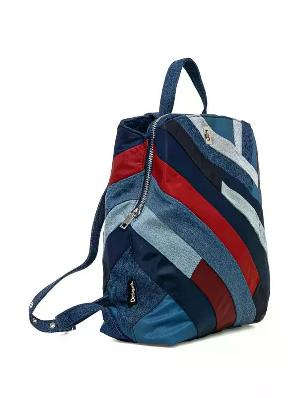 Desigual Denim Patchwork Backpack