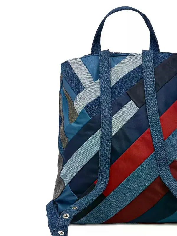 Desigual Denim Patchwork Backpack