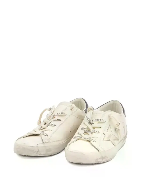GOLDEN GOOSE Super-star Crocodile-effect Sneakers
