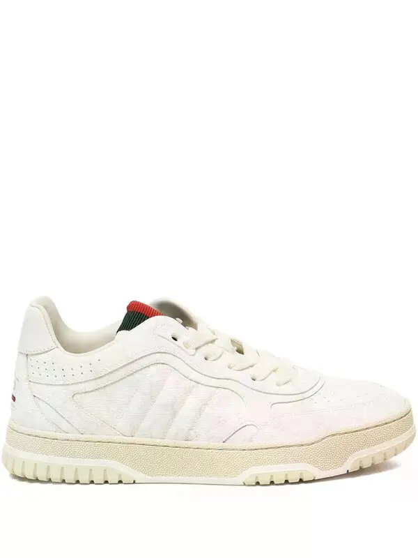 Gucci Re-web Leather Sneakers
