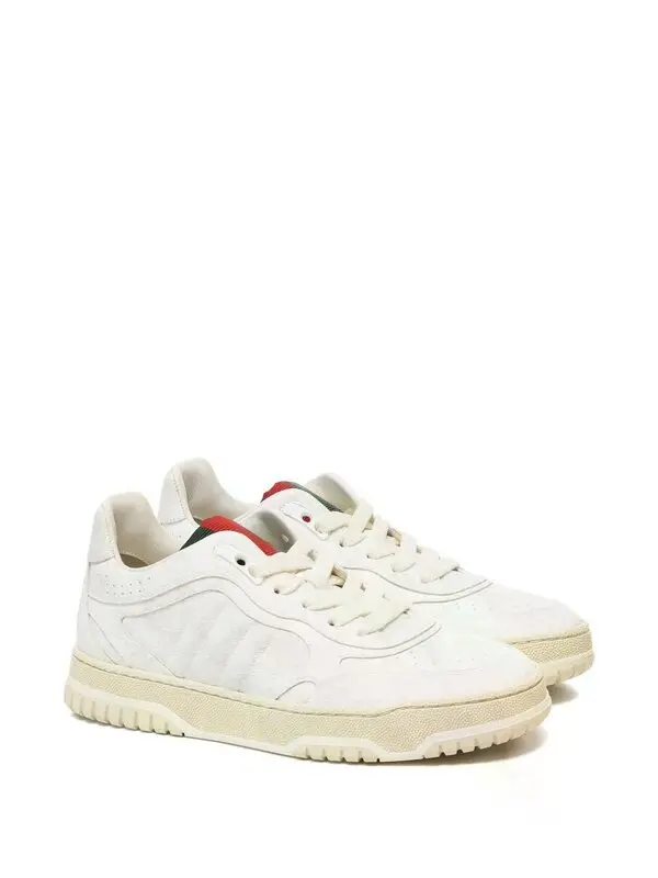 Gucci Re-web Leather Sneakers