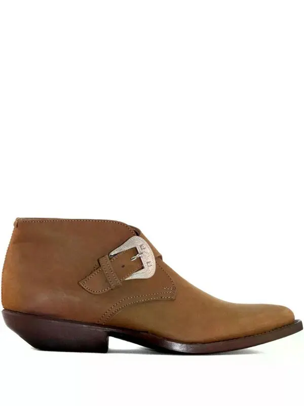 SONORA 30mm Buckle-fastening Suede Boots