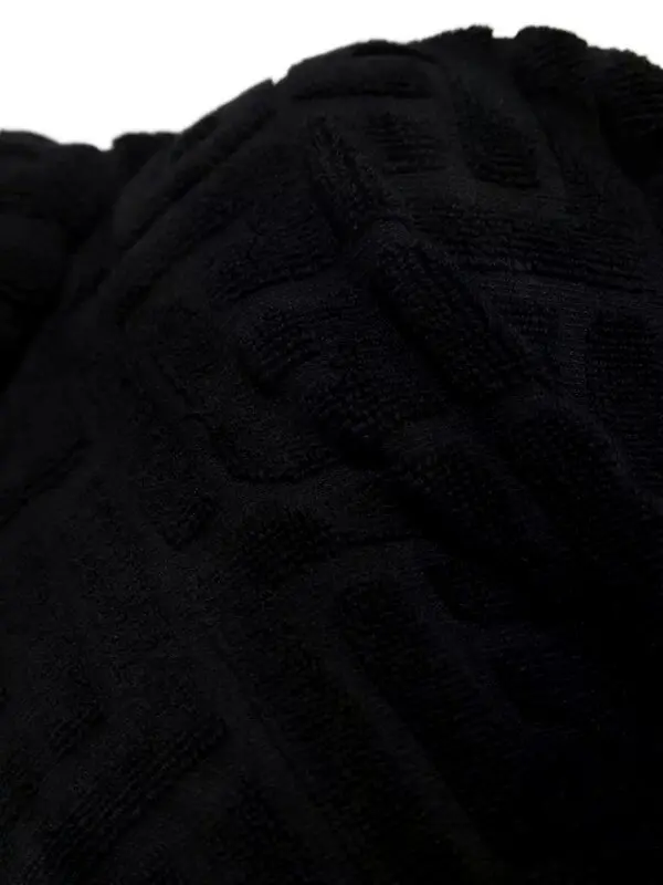 Balmain Logo-embroidered Poncho