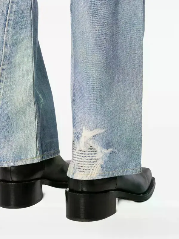 Our Legacy Third Cut Printed Denim Jeans