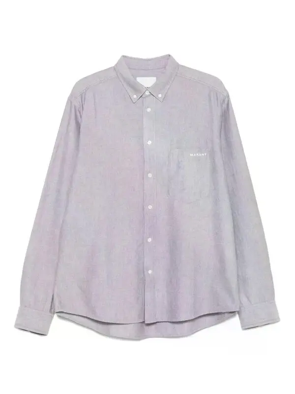 MARANT Jasolo Embroidered-logo Shirt