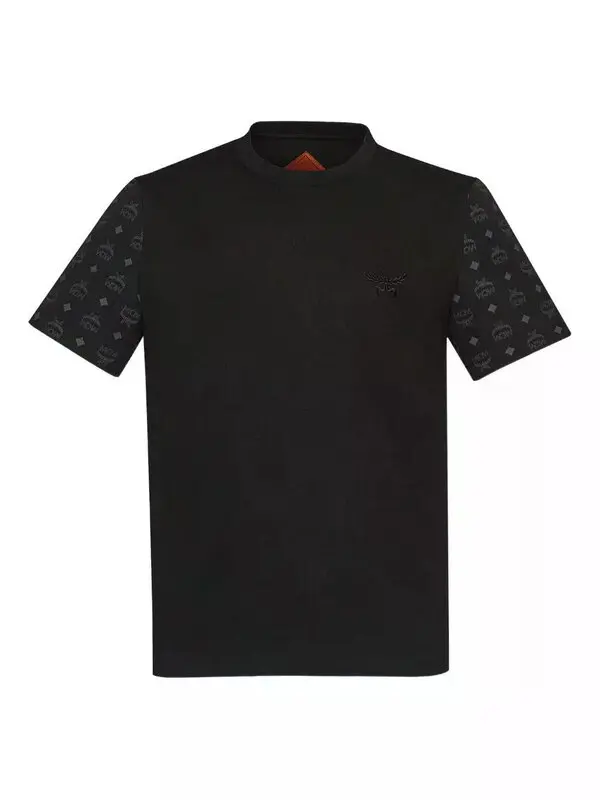 Mcm Monogram-pattern T-shirt