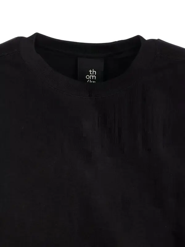 THOM KROM Back-print Crew-neck T-shirt - Black
