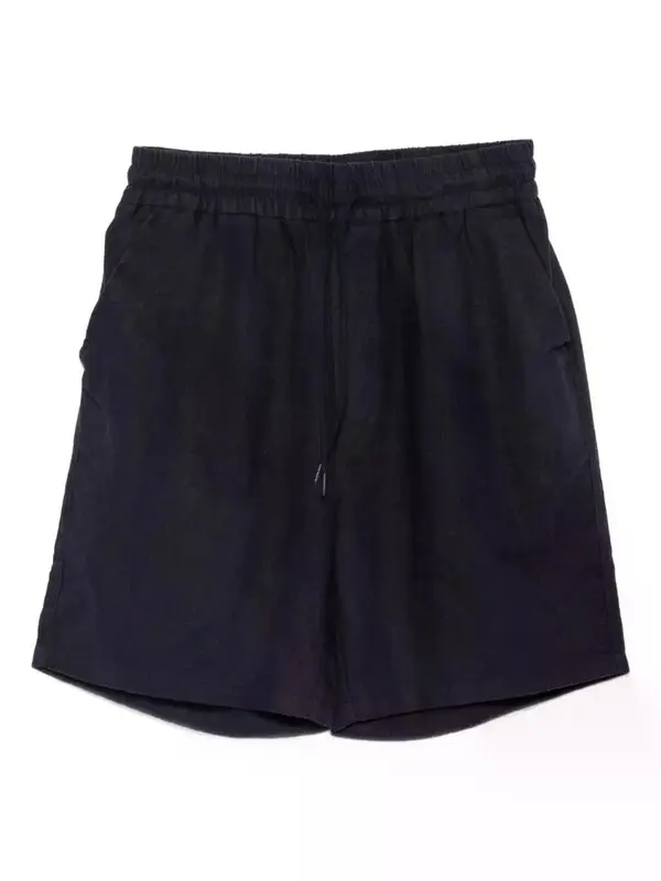 LES DEUX Linen Drawstring Shorts