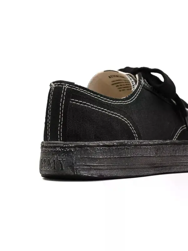 GENERAL SCALE. Roy Past-sole Smudged Canvas Sneakers