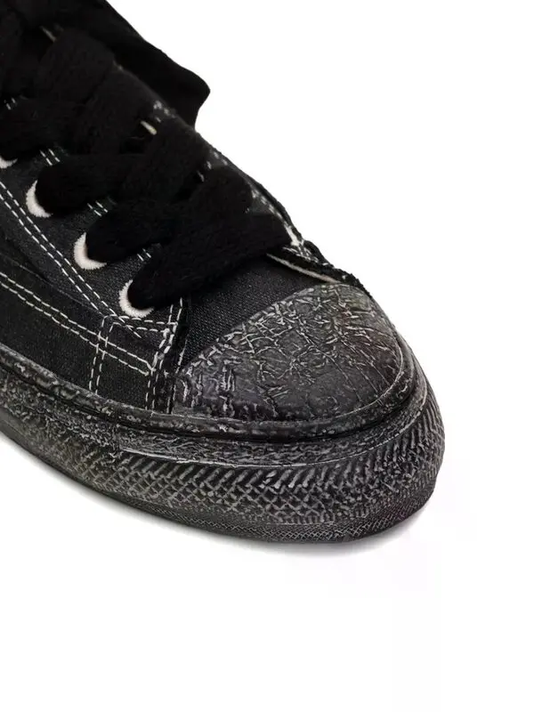 GENERAL SCALE. Roy Past-sole Smudged Canvas Sneakers