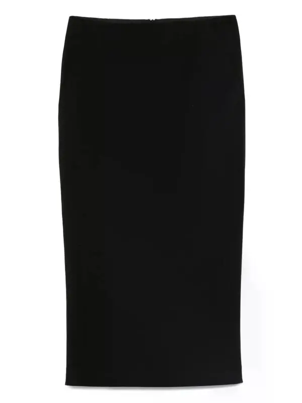 Giorgio Armani Wool-blend Straight Skirt