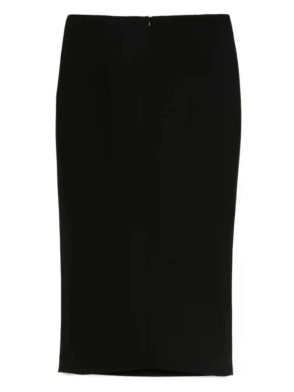 Giorgio Armani Wool-blend Straight Skirt
