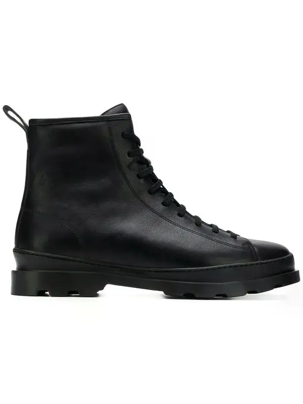 Camper Brutus Biker Boots - Black