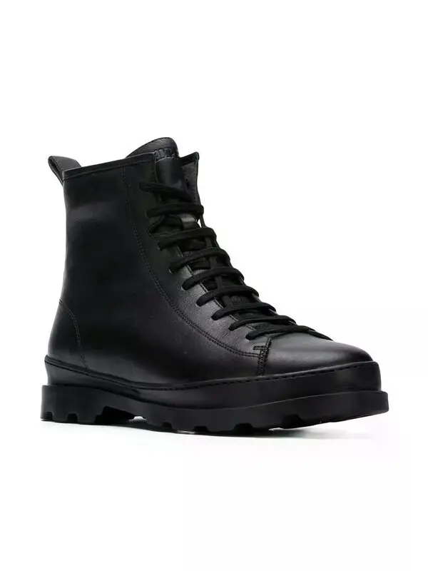 Camper Brutus Biker Boots - Black