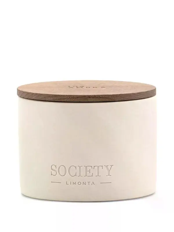 SOCIETY LIMONTA Ambra Candle - White