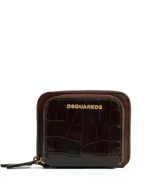 Dsquared2 Leather Wallet - Brown