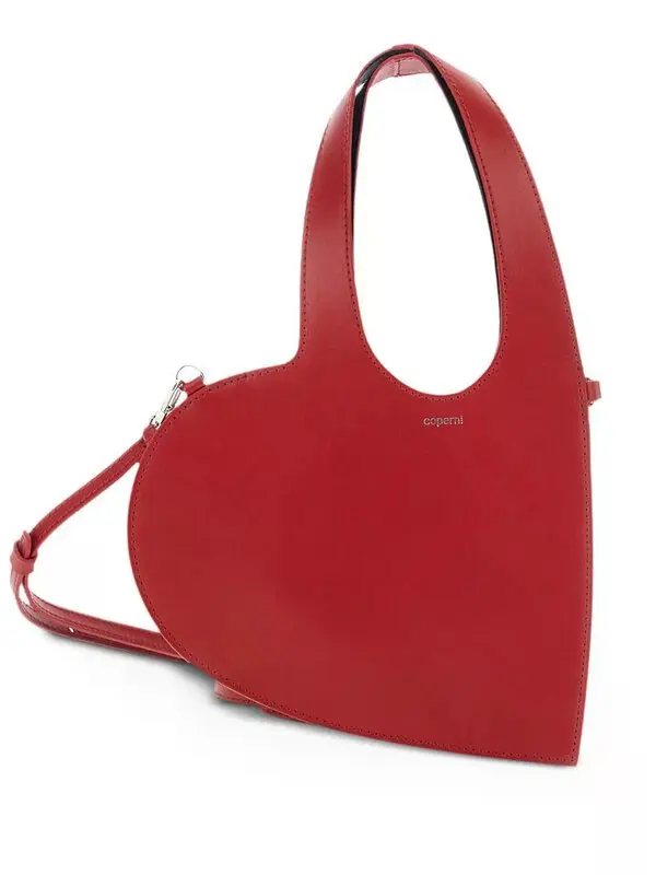 Coperni Crossbody Baby Heart Tote Bag - Red