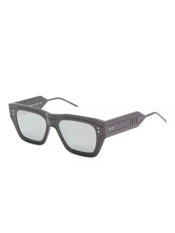 Thom Browne Rectangle-frame Sunglasses - Grey