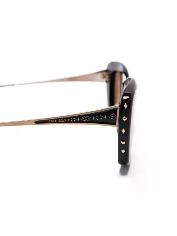 Matsuda Embellished Square Sunglasses