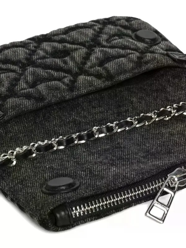 Zadig&Voltaire Mini Rock Monogram Clutch Bag