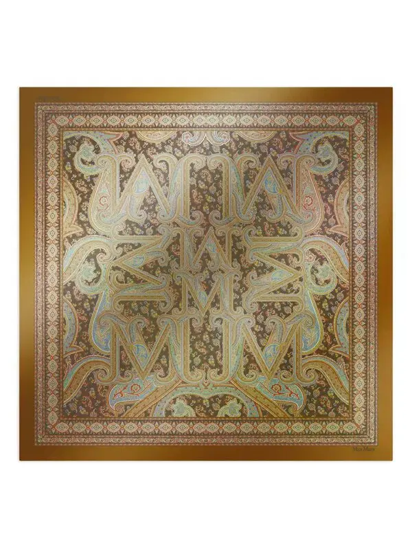 Max Mara Paisley-pattern Scarf