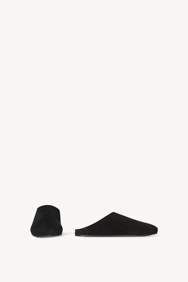 THE ROW Hudson Slide - Black