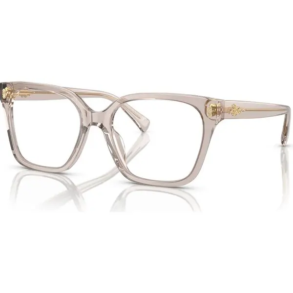 Ralph Lauren 53mm Square Optical Glasses - Beige