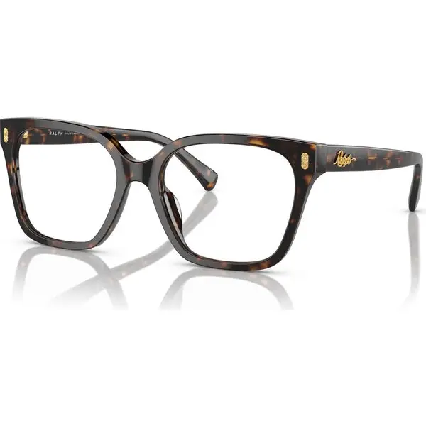 Ralph Lauren 53mm Square Optical Glasses - Tortoise