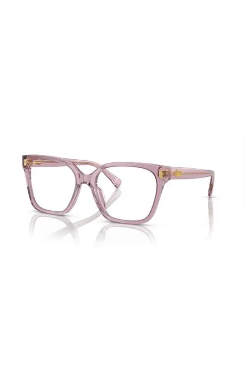 Ralph Lauren 55mm Square Optical Glasses - Gold