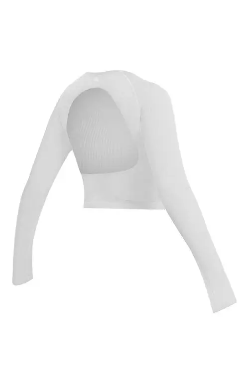 VITALITY Synergy Open Back Long Sleeve Top - Snow