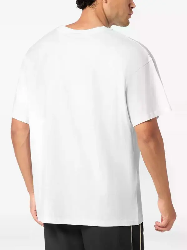 PLEIN SPORT Crew-neck Logo T-shirt