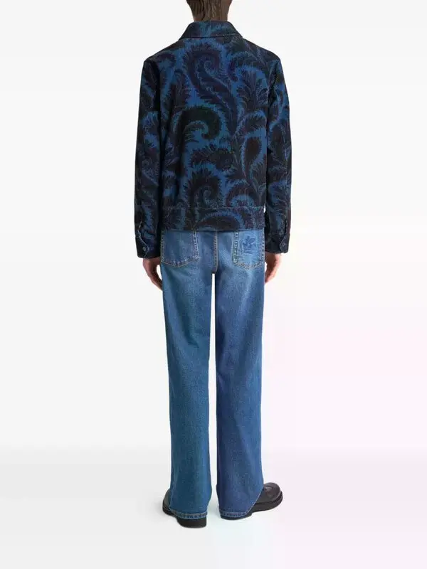 Etro Paisley-print Zip-up Jacket