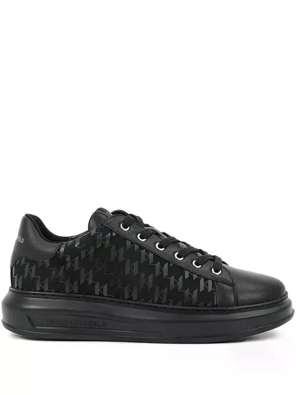 Karl Lagerfeld Monogram Platform Sneakers