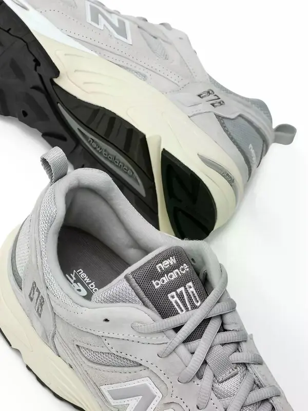 NEW BALANCE 878 Suede Sneakers - Grey