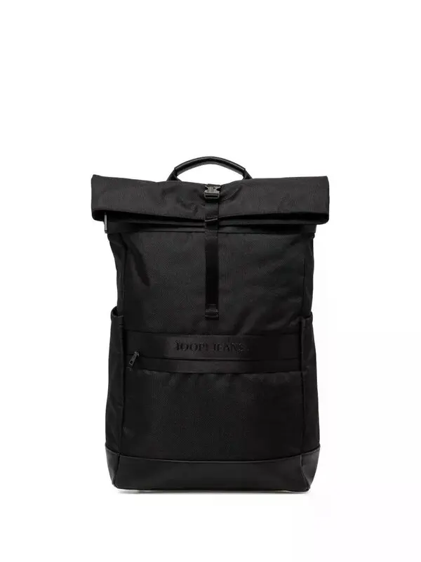 JOOP! Modica Nuvola Jaron Roll-top Backpack - Black