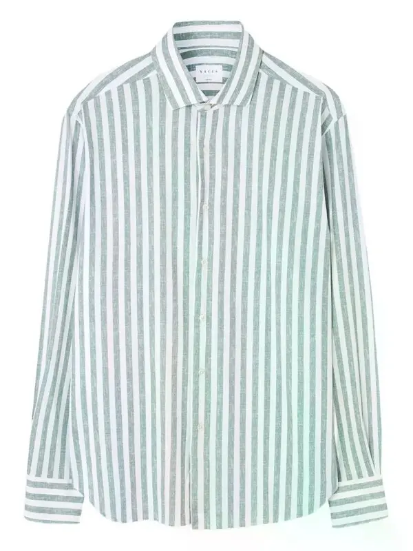 XACUS Striped Cotton Shirt