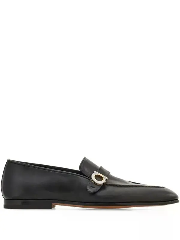 FERRAGAMO Tramezza Leather Loafers