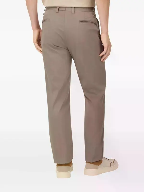 Boggi Milano Cotton-blend Straight Leg Trousers