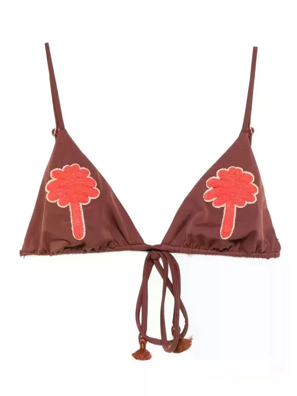 Johanna Ortiz Heatwave Bikini Top - Brown