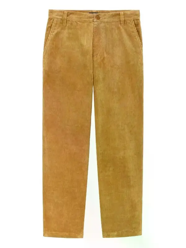 A.p.c. Corduroy Straight-leg Trousers - Brown