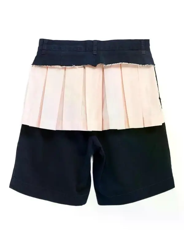 ALL IN Pleat-panel Shorts