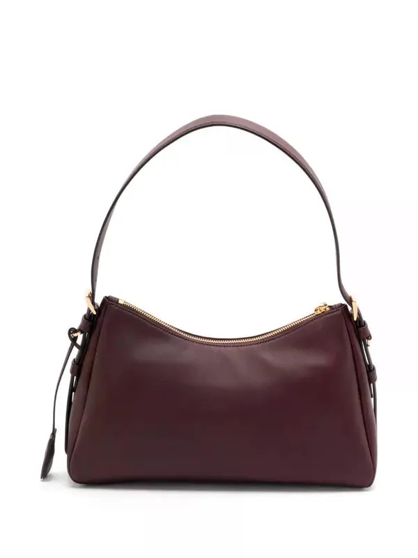 Prada Enamel Triangle Logo Tote Bag