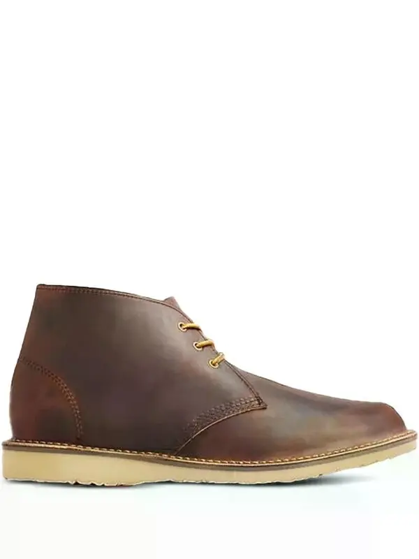 Red Wing Weekender Chukka Leather Boots - Brown